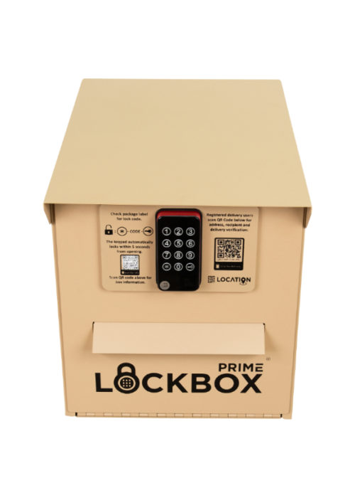 QR Lockbox Medium Pole Mountable | QR Lockbox